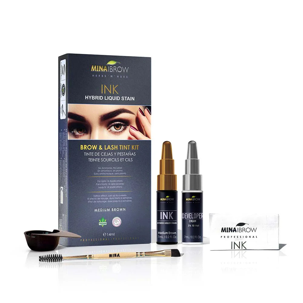 Long Lasting Stain Hybrid Brow Dye Range - MinaIbrow USA – mina eyebrow ...